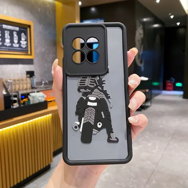 AS PLATINUM OnePlus 11R 5G Moto Rider Soft Silicone Cute 3D Cartoon ...