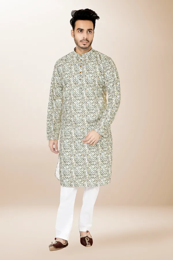 Ismail Lungies Ismail Men's Cotton kurta set for men Price in India ...