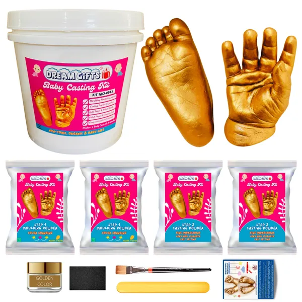 Dream Gifts Baby 2 Hands/Feet Casting Kit with Bucket Price in India ...