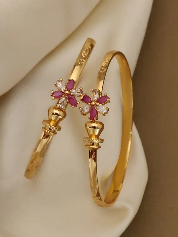 Trendz Jewellery Stylish Kadli For Women & Girls Pack Of 2 Piece (1 ...