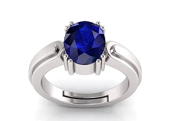 Neelam Stone Original Certified Natural Blue Sapphire 7.39 Carat