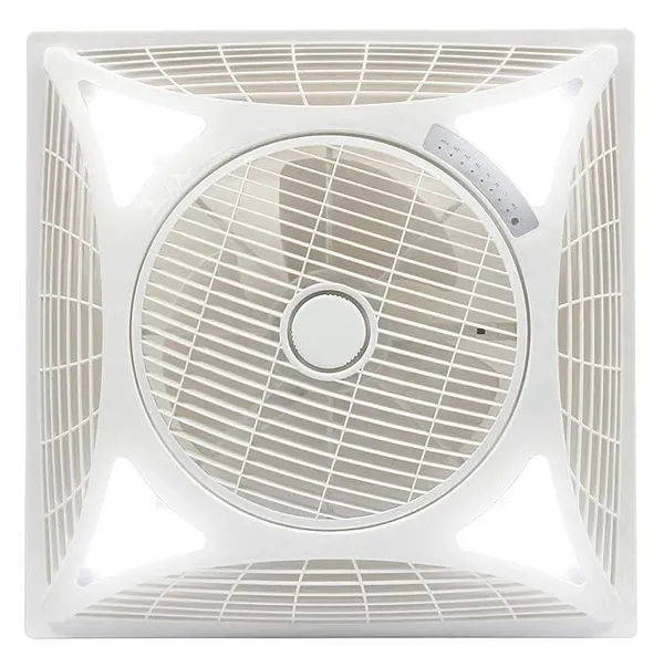 Sukhad Retails SUKHAD Ceiling Recessed Cassette Fan with LED Lights ...