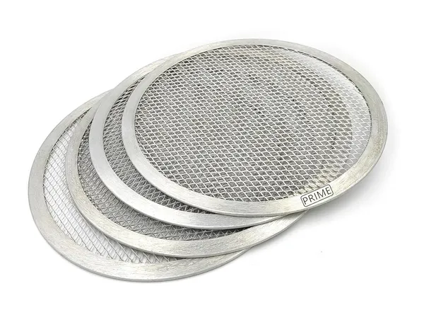 Prime Bakers and Moulders Aluminum Pizza Tray Screen Mesh Baking Net ...